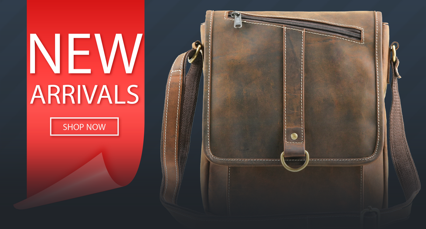 Handmade World - Genuine Leather Backpack, Messenger,Briefcase,Duffle