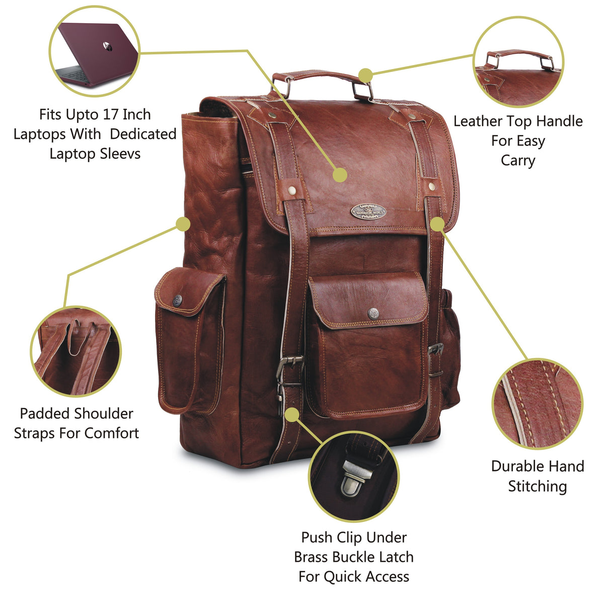 The YALE Backpack – Handmade World